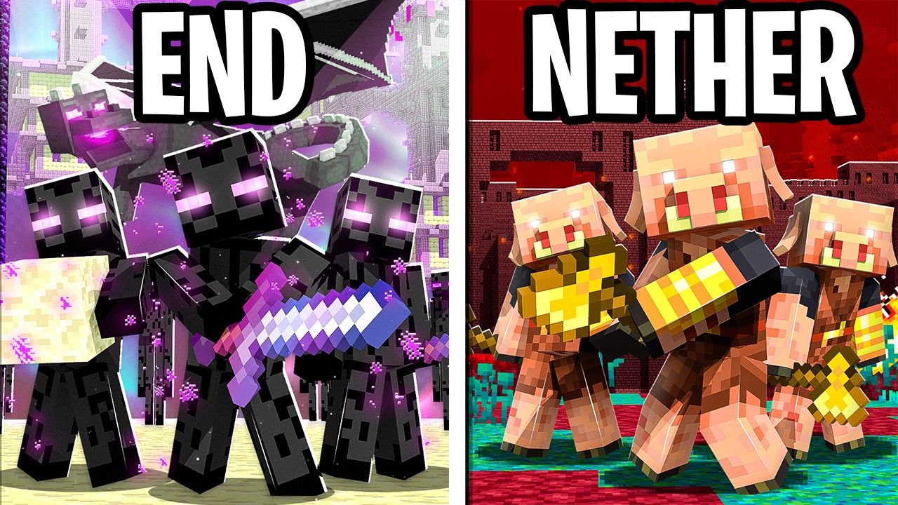 我的世界:100人跨维度模拟文明战争(完整版)