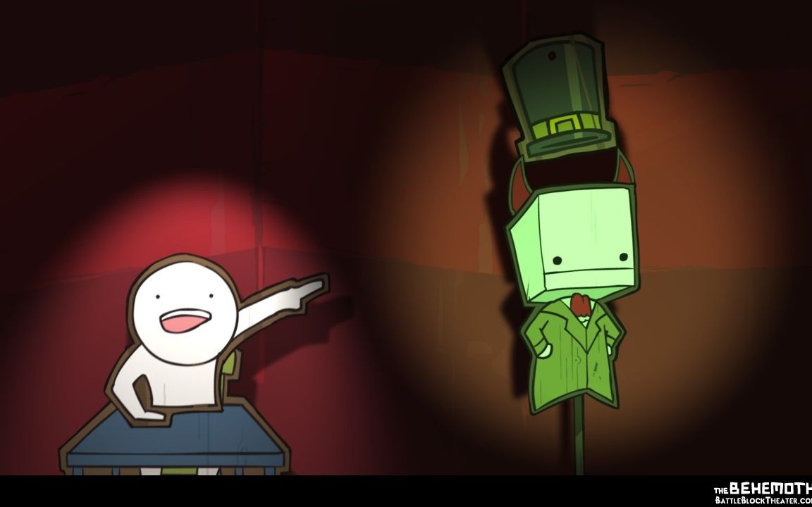 【健人君】战斗砖块剧场(BattleBlockTheater)疯狂模式试玩,直接劝退...