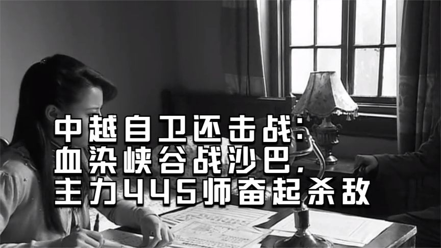 中越自卫还击战:血染峡谷战沙巴,主力445师奋起杀敌