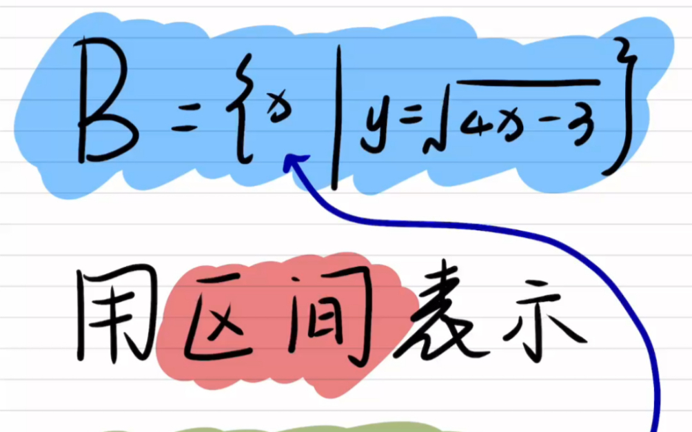 用区间表示集合的时候一定一定要看清楚,代表字母呀,好多人都在这里...