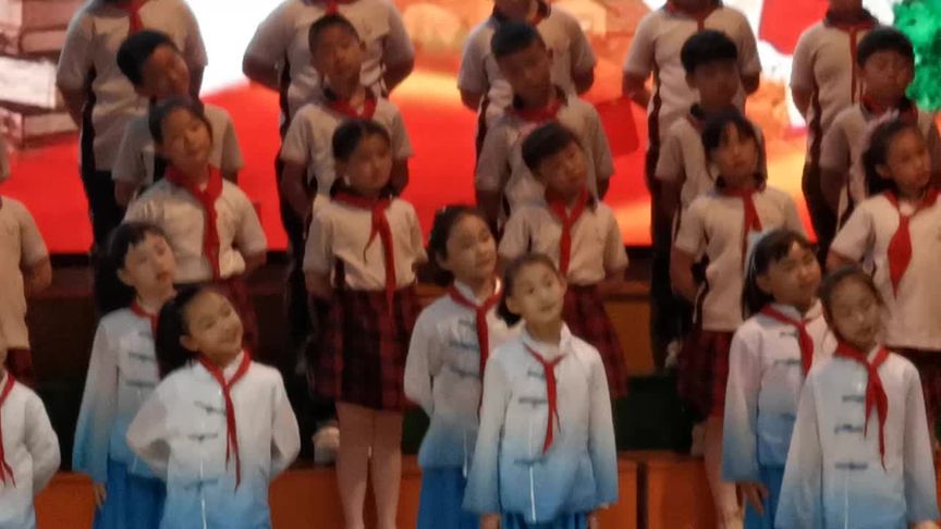 文明礼仪伴我行,汇报表演