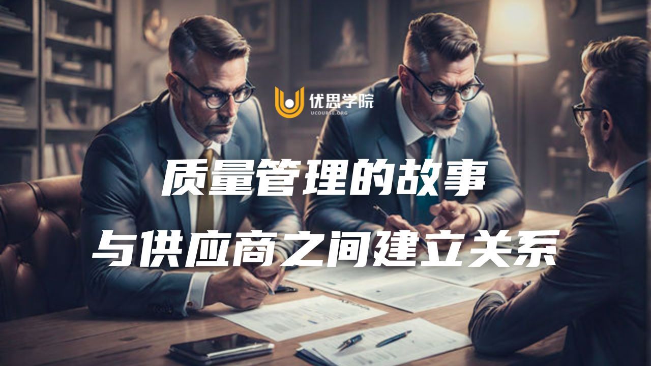 优思学院|质量管理的故事:与供应商之间建立关系