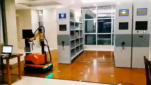 智能机器人档案密集架