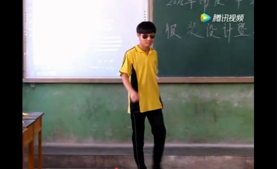 南皮一中高一音乐班服装设计暨模特大赛