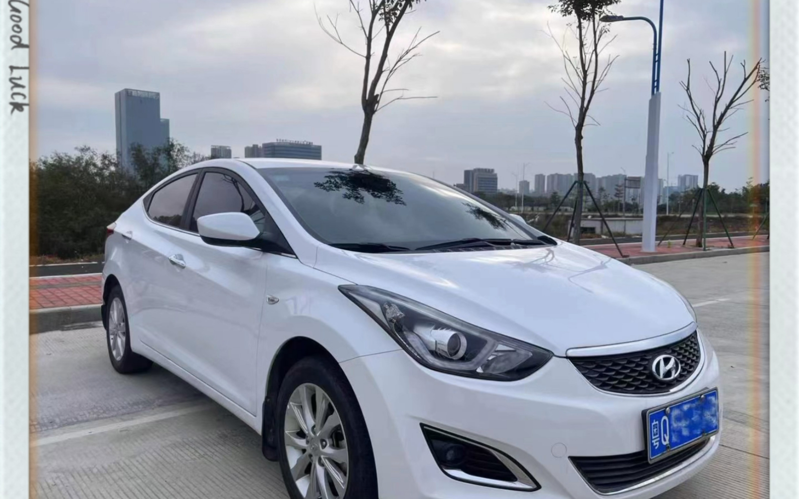 新到[庆祝]性价比高!2018年上牌本地一手现代朗动1.6L自动智能型,...