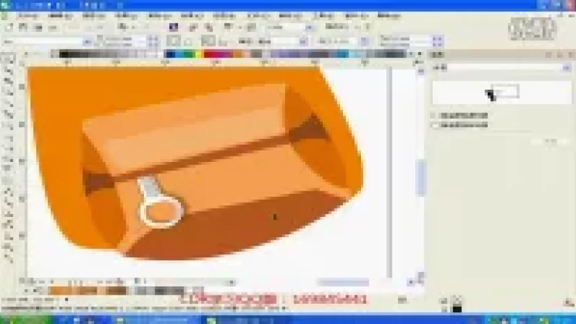 CorelDRAW实例教程:CDR工业设计CDR插画以及CDR怎么画产品图...