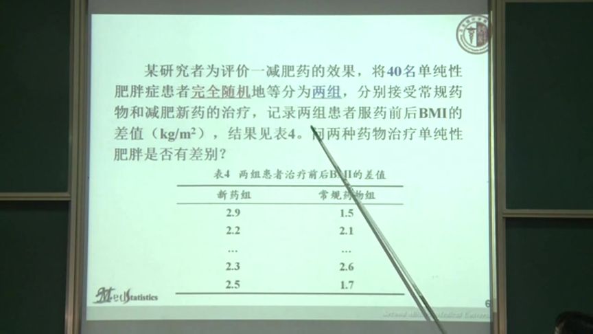 统计学与医学统计学:第34讲,常用实验设计方法及样本含量估计