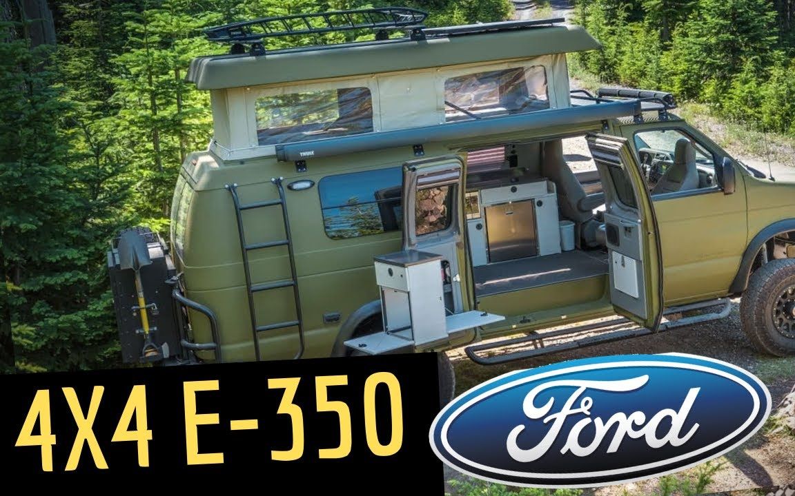 2020款福特4x4 E350成品房车,带升顶【Van Life房车改装案例 193】 | ...