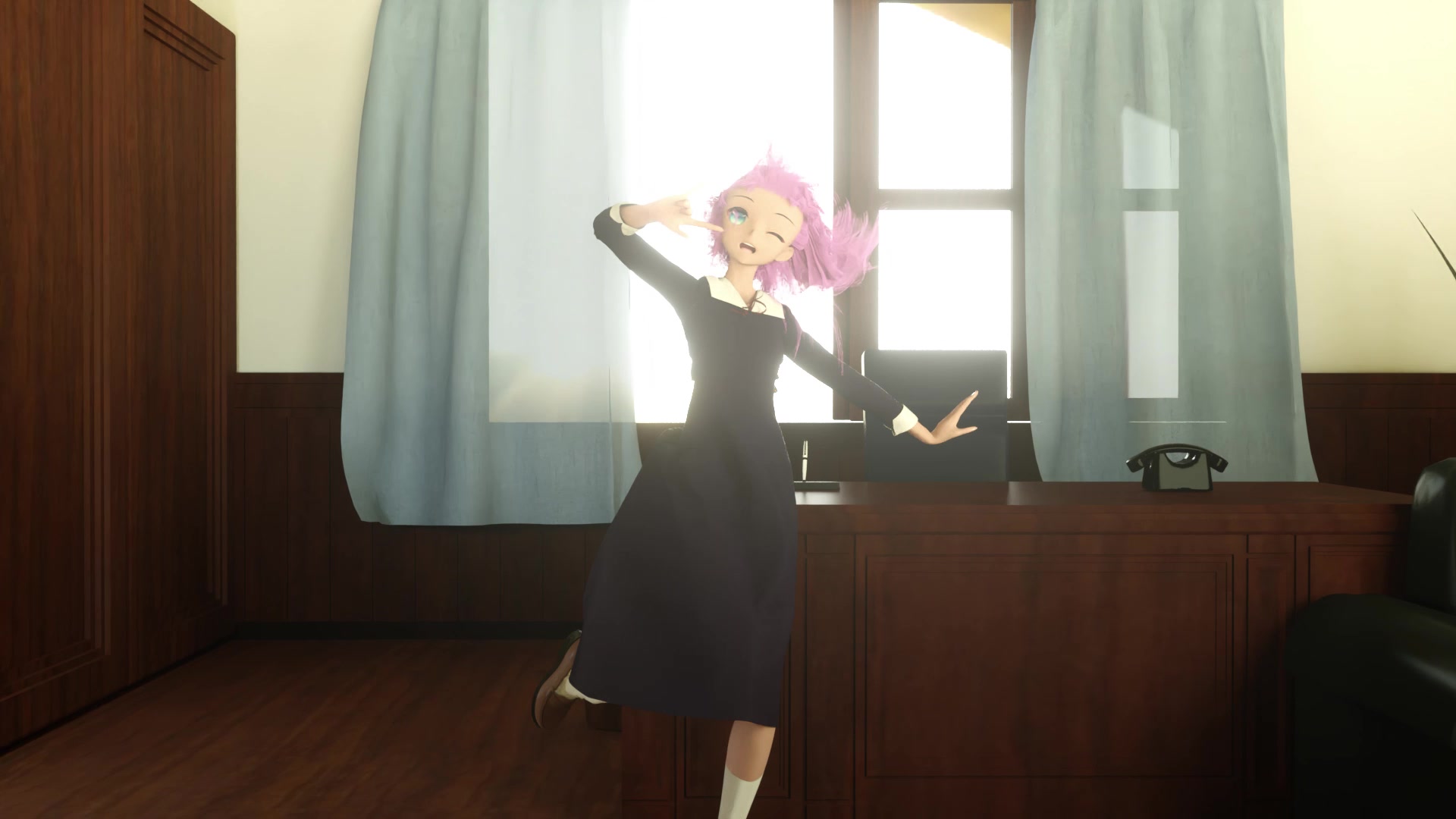 【C4D/布料/毛发】用了太多飘柔后的书记挑起了熟悉的书记舞~