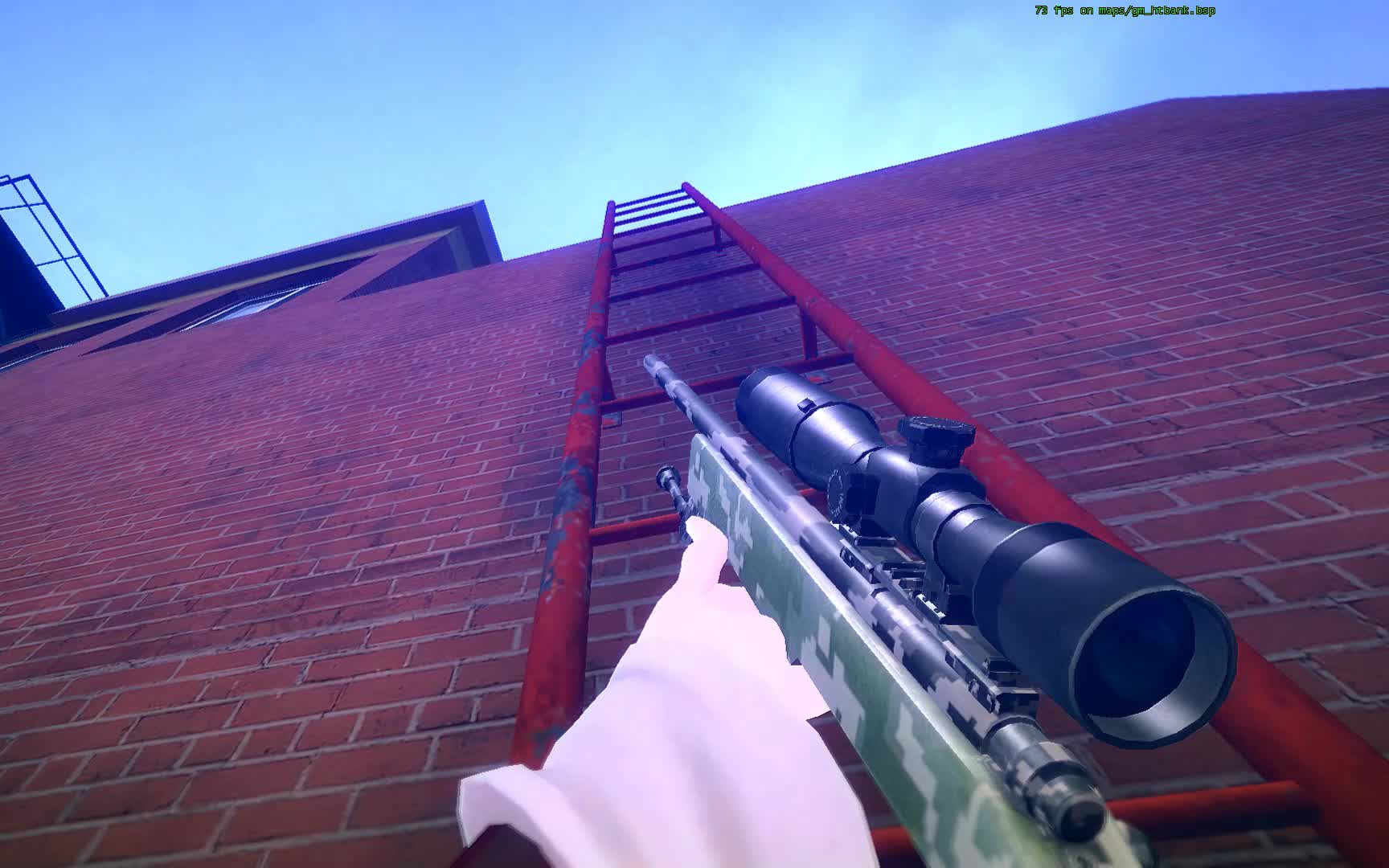 GMOD单人狙击:RCSA默认难度的NPC加强挑战(存档:gm_payday2)