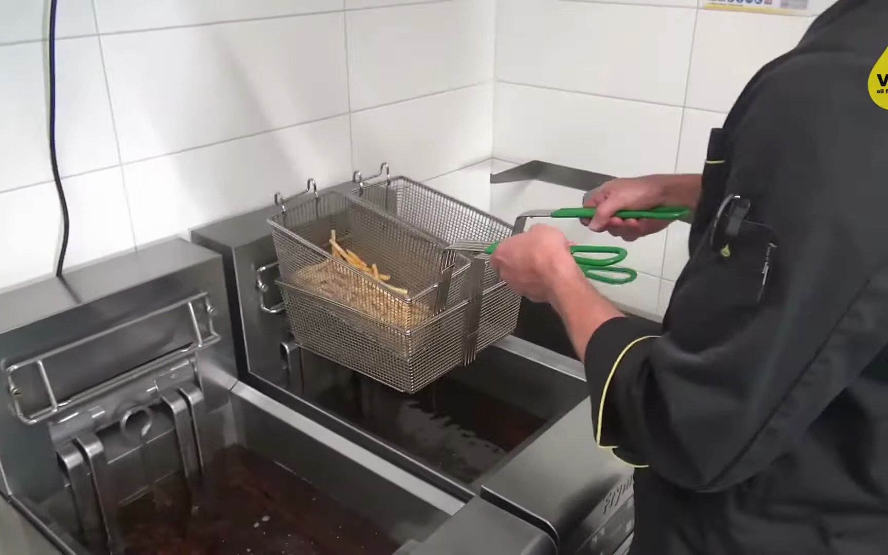 德国VITO 50 便携式食用油过滤器 过滤系统 煎炸油过滤方式展示