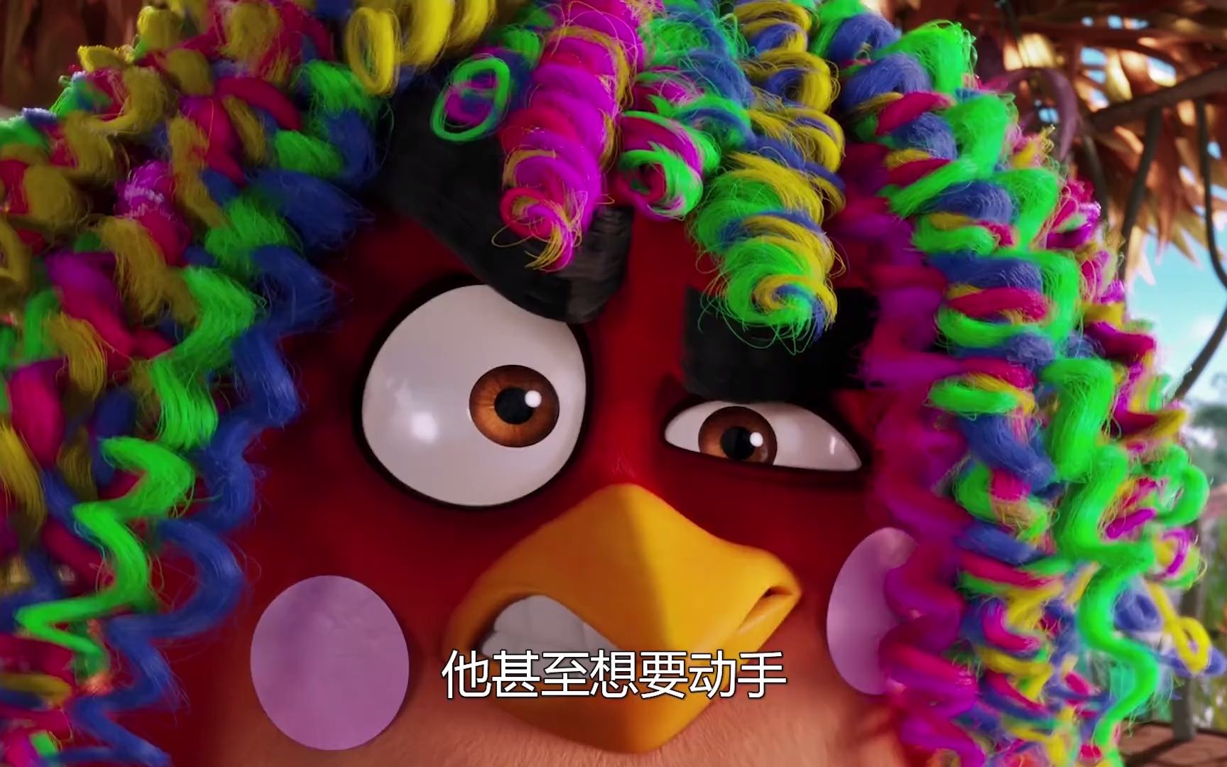 《愤怒的小鸟》解压动画片,我连看三遍太解压了,万万没想到!