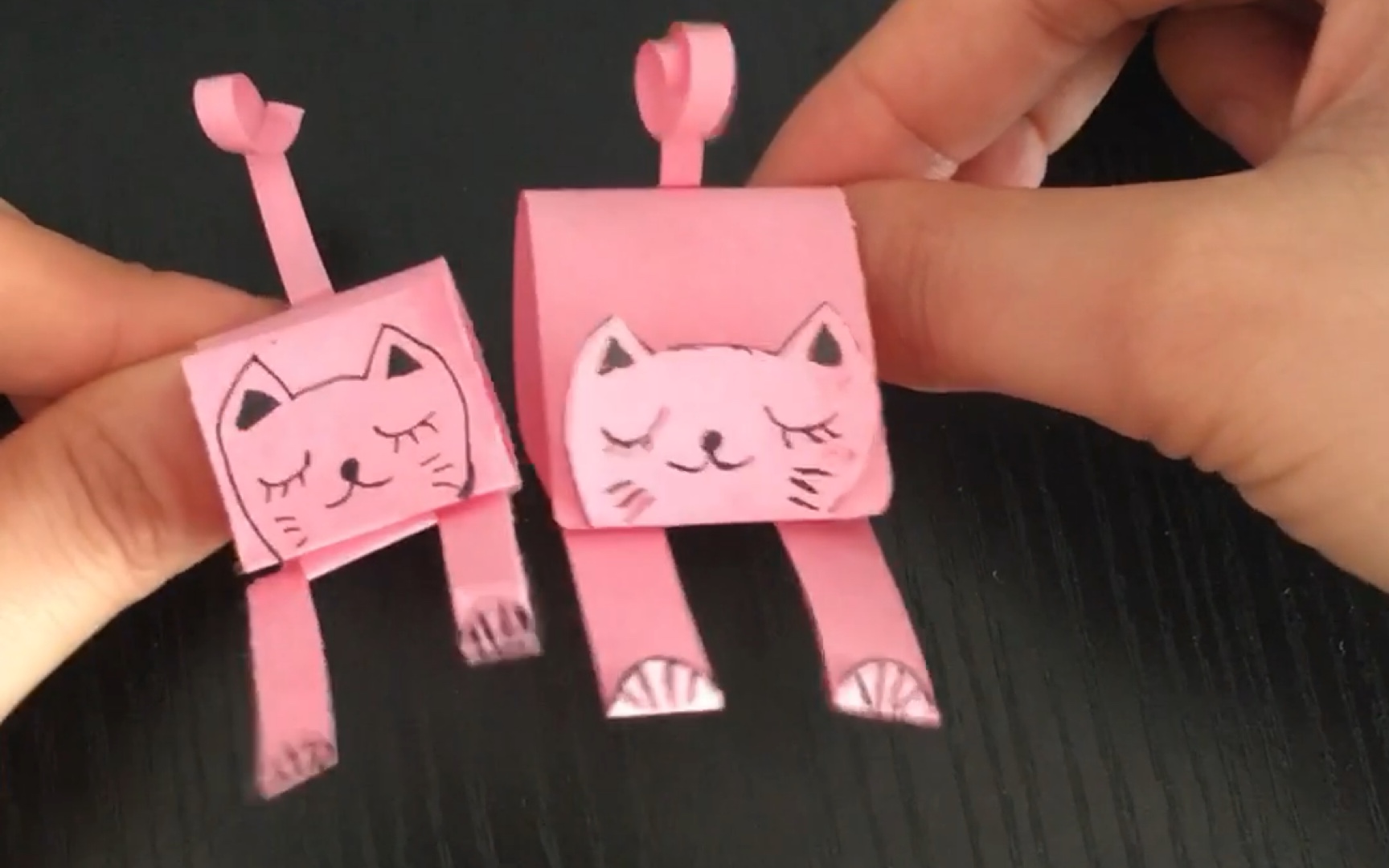 【折纸视频】简单易学小猫咪折纸,小朋友都喜欢哟!
