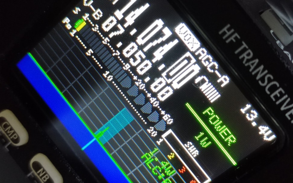 【FT8】协谷G90S配20米端馈12米波段8.5W功率通欧洲,最远距离...