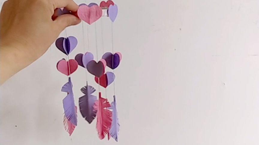 手工制作-漂亮风铃,简单做