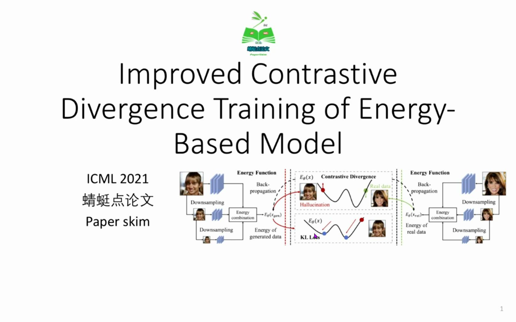 【读论文】199 Improved Contrastive Divergence Training of Energy-...