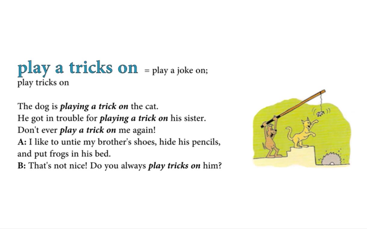 【英语】准备好本子和笔 在场景中学习常用英语词组和句式