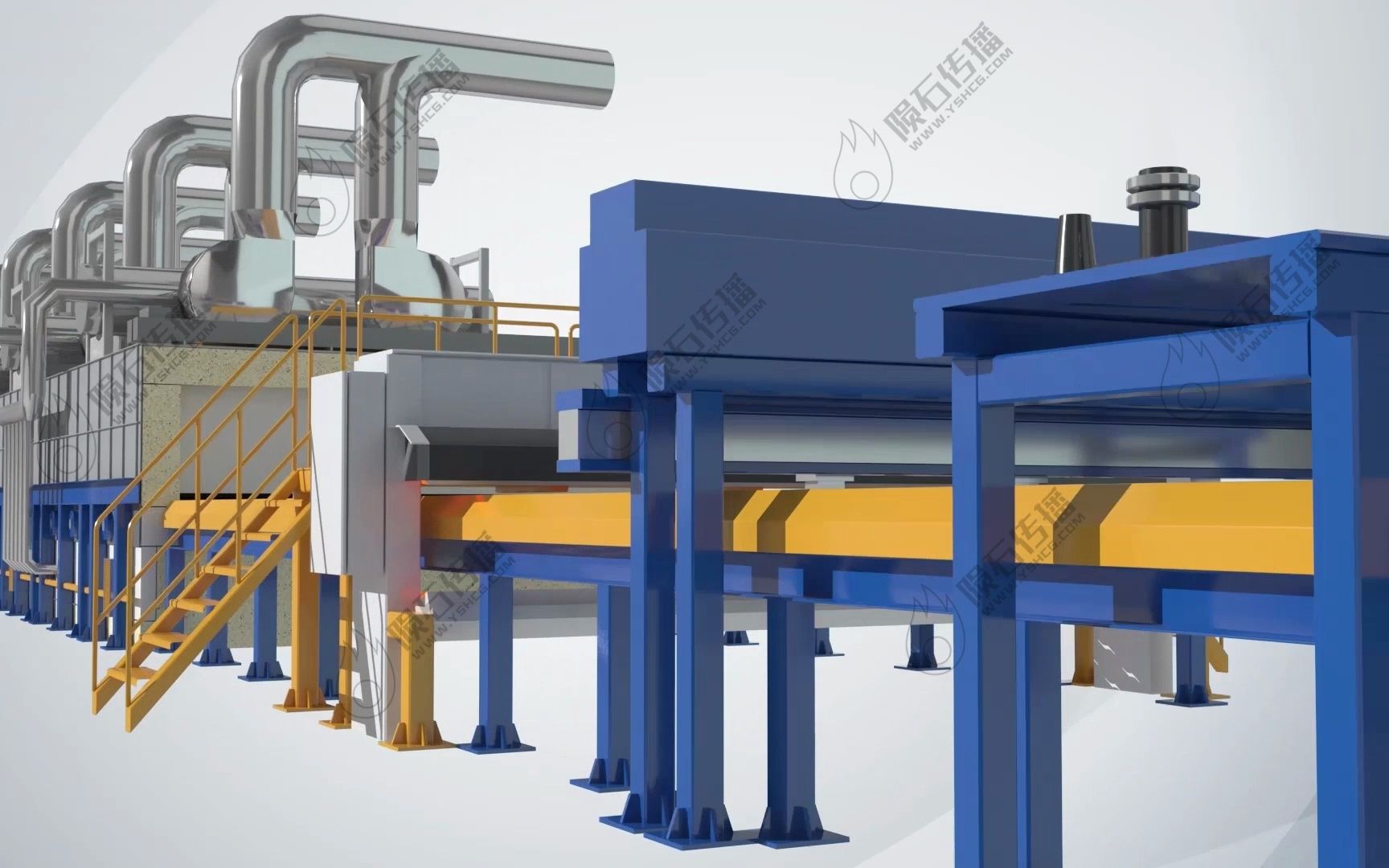 玻璃生产线动画促进行业稳中提质