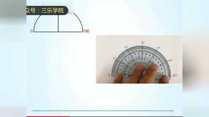 人教版-四年级上册-三单元-认识量角器
