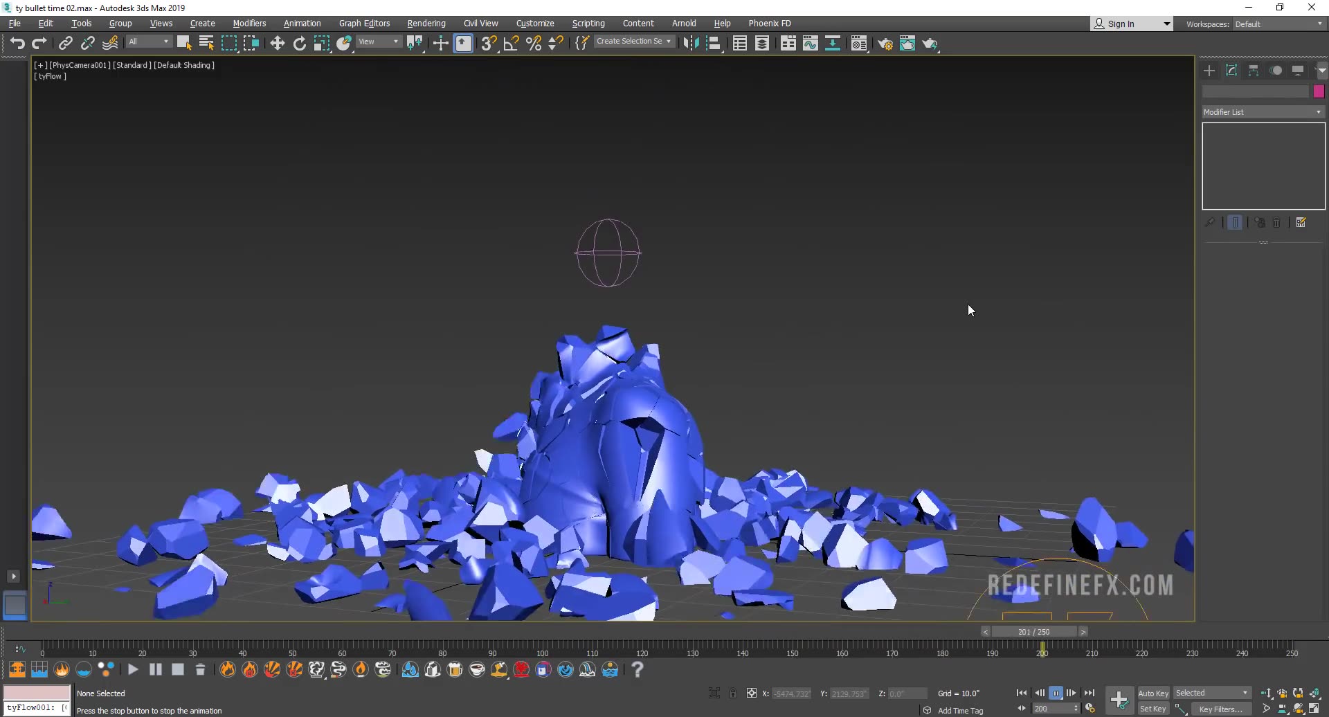 【CCVFX.CN】tyFlow 子弹时间 设置教程