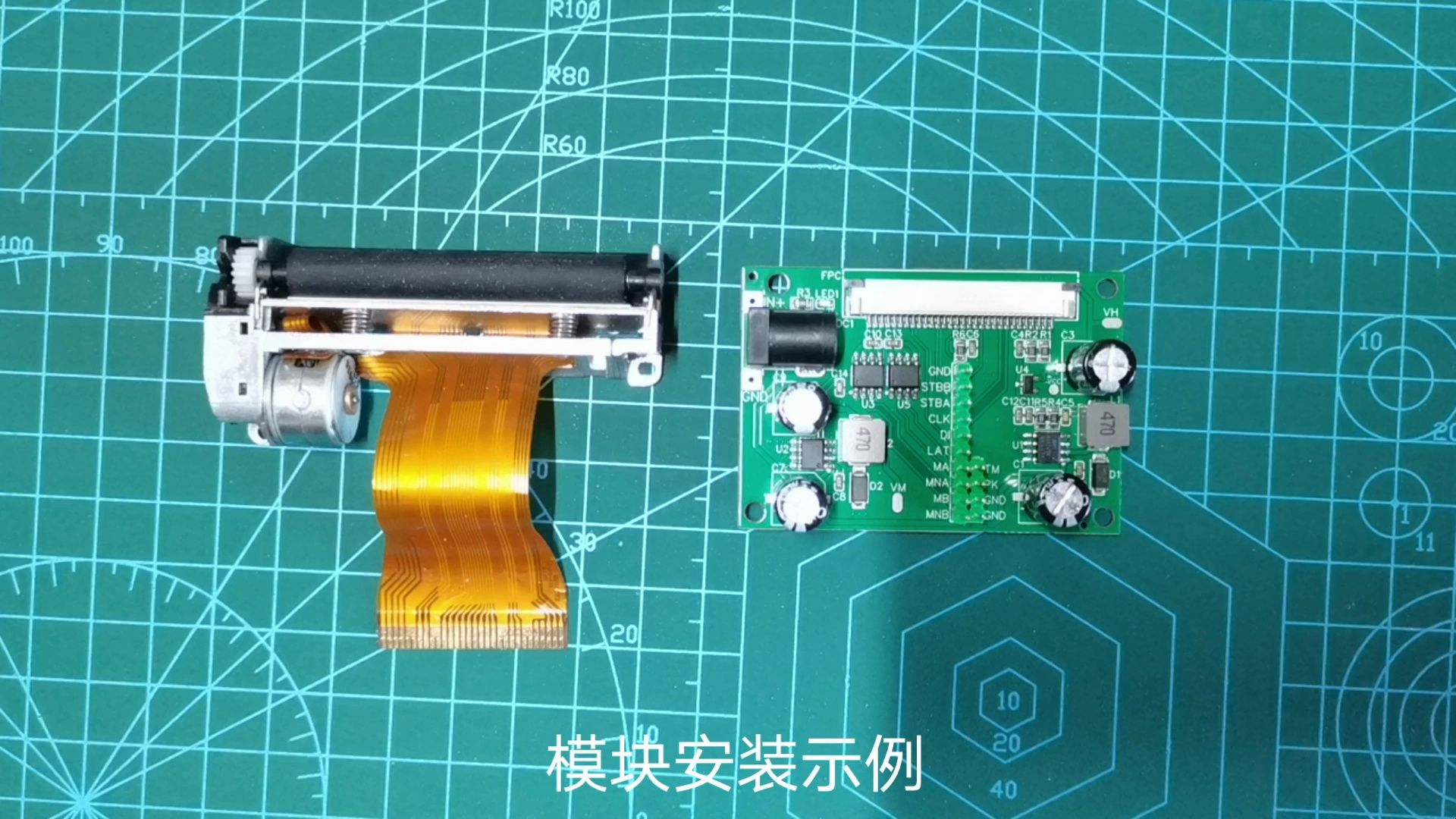 0.1p. 如何安装打印头和热敏纸