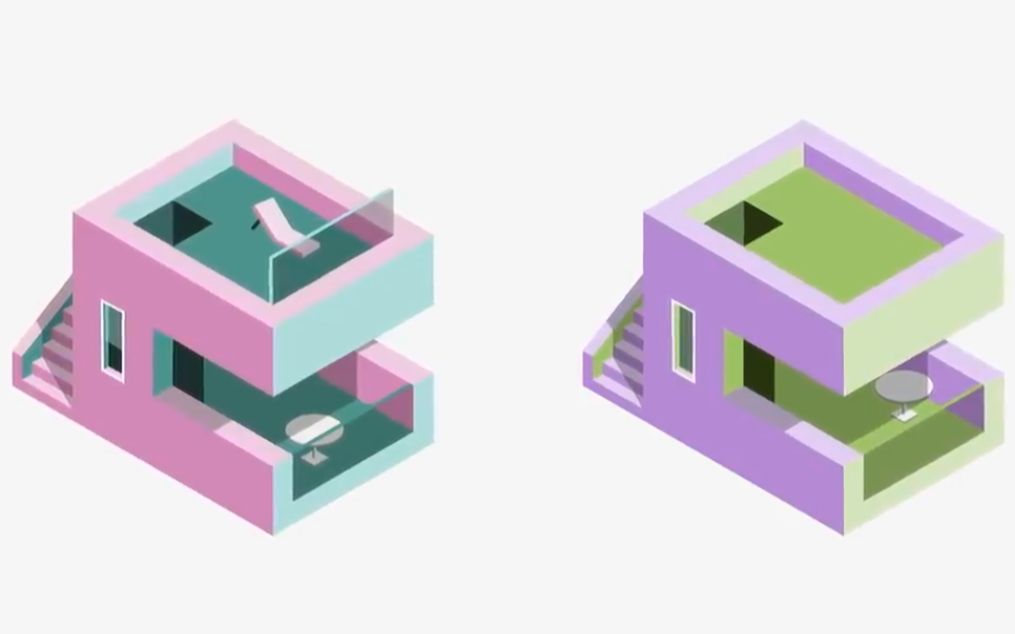 AI 2.5D立体图制作教程(建筑)Learn Skills For QUALITY ISOMETRIC ...