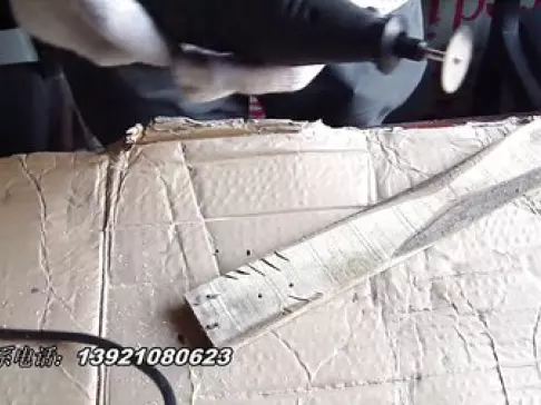 使用电磨的方法