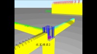 西安交通大学科技创新港科创基地项目15号楼中柱吊装BIM模拟视频