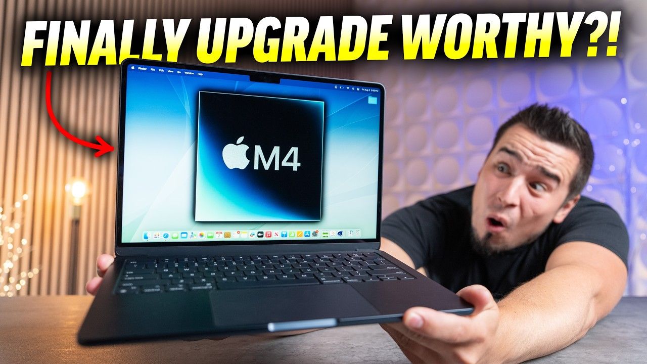 【中配】M4 MacBook Air:多年一遇的绝佳升级,理由何在?【Max Tech】