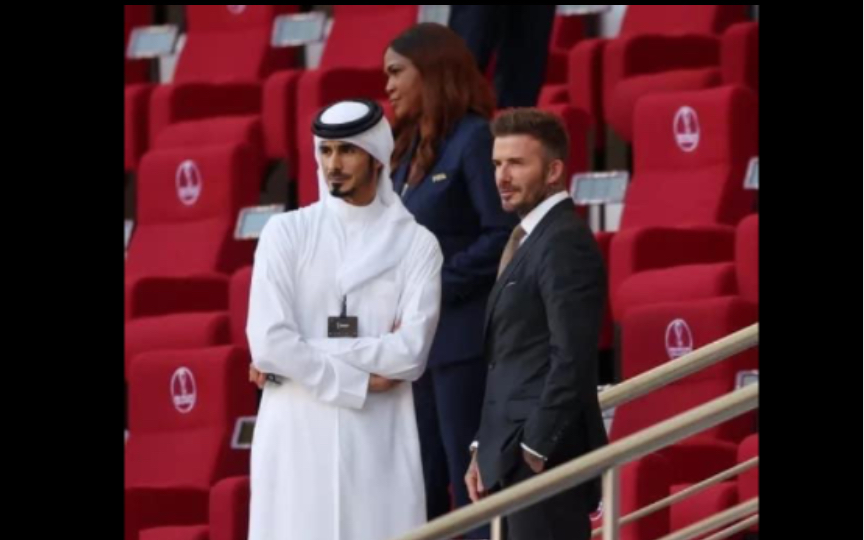 世界杯上颜值爆表惊艳出圈、把贝克汉姆衬成保镖的卡塔尔王子