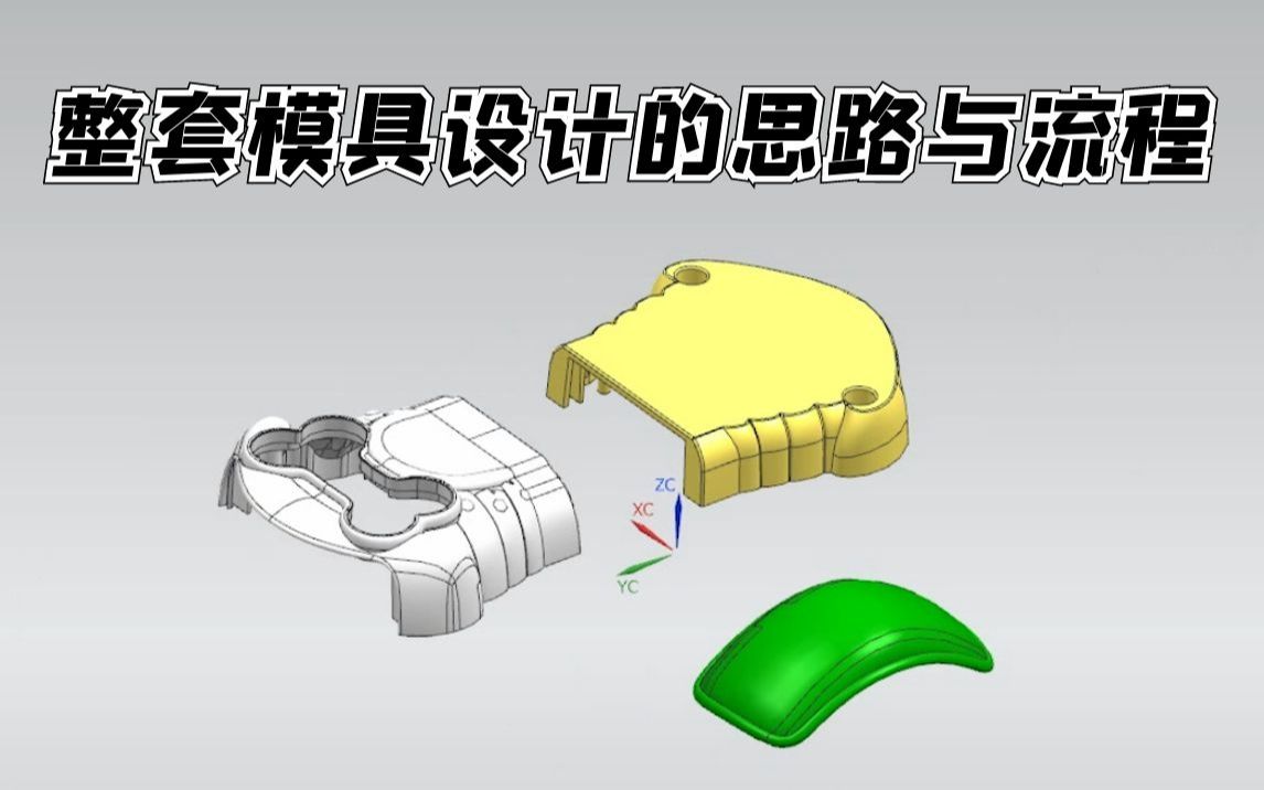 还不知道整套模具设计的思路与流程的看过来!