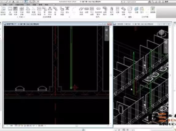【必易BIM-Revit给排水系列教程】第四章 3消火栓立管绘制