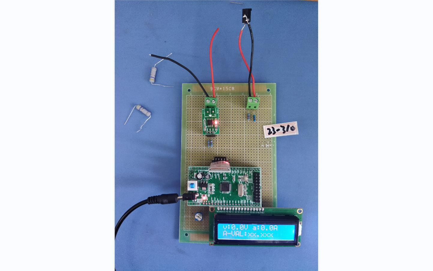 基于STM32单片机的直流电压电流检测仪表系统设计+蓝牙上传手机...