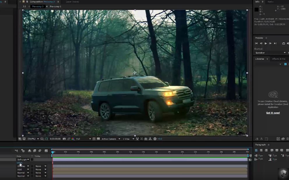 3dmax+vray汽车后期合成教程
