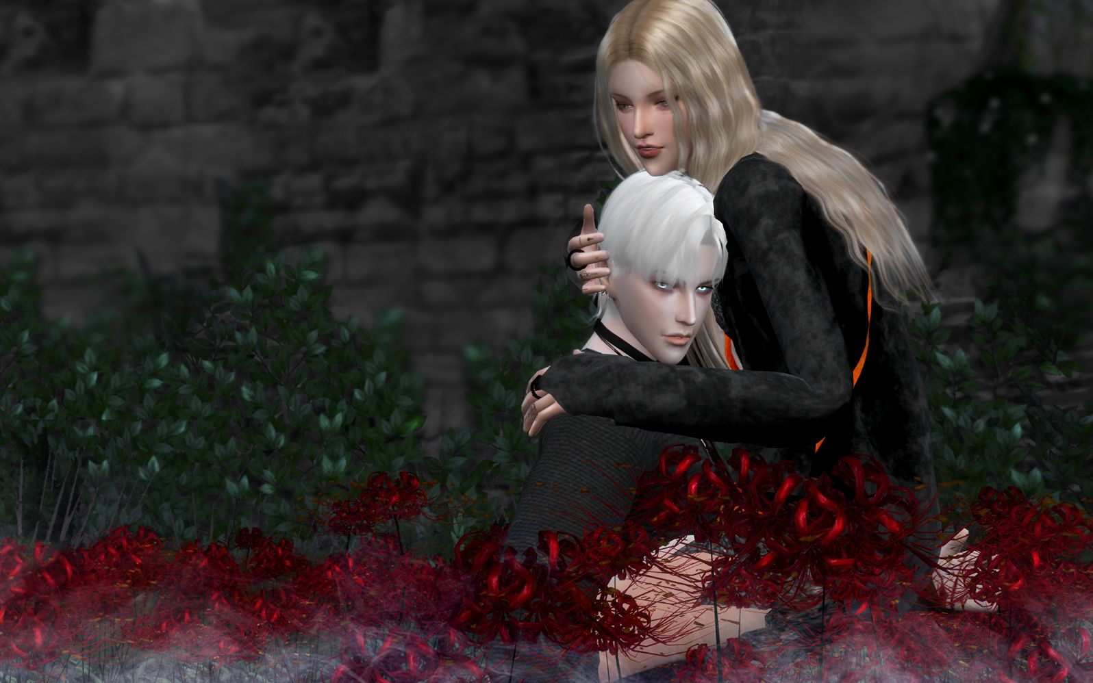 茫茫夜蝶与你相拥,万千花海在此绽放 魔幻剧场第七集 【模拟人生4】