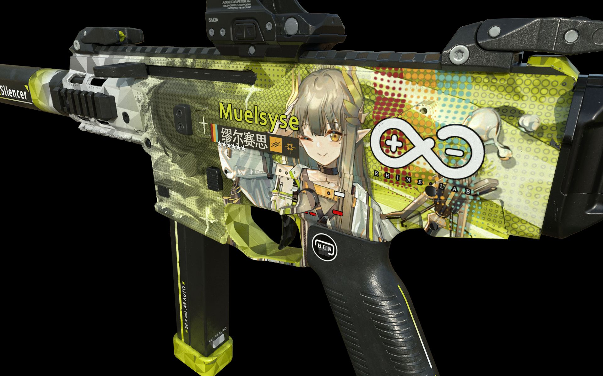 【MOD发布】明日方舟 x 求生之路2mod - MW II iso45 缪尔赛斯皮肤 (...