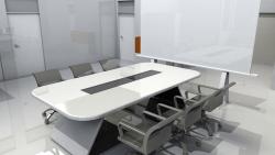 Solidworks 三维模型——会议桌装配