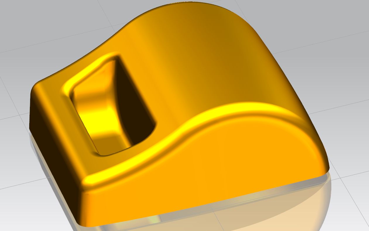 UG产品设计教程 上盖弧形面建模 青松设计网