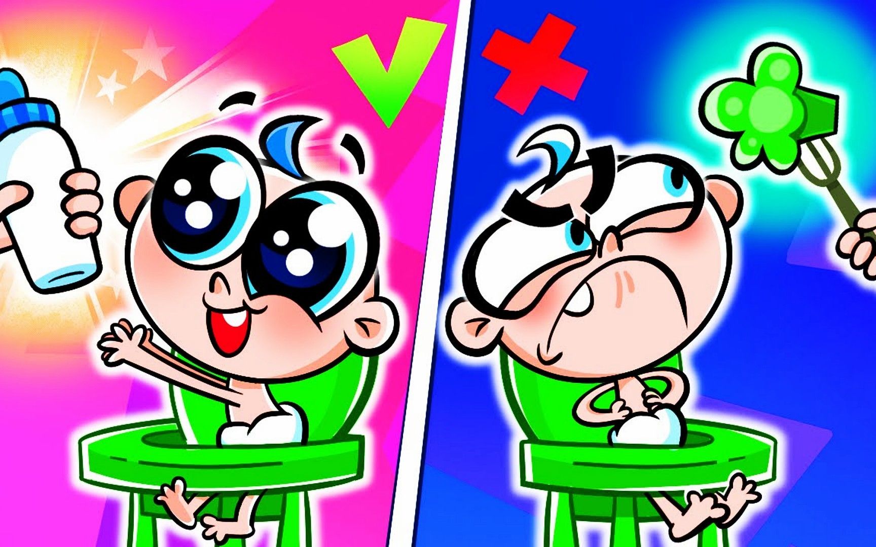 益智动画:学习正确的健康饮食好习惯,小宝贝们可不能挑食哦!