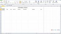 兰陵县新华电脑学校2020普查统计表制作.avi