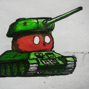路过的T-34 