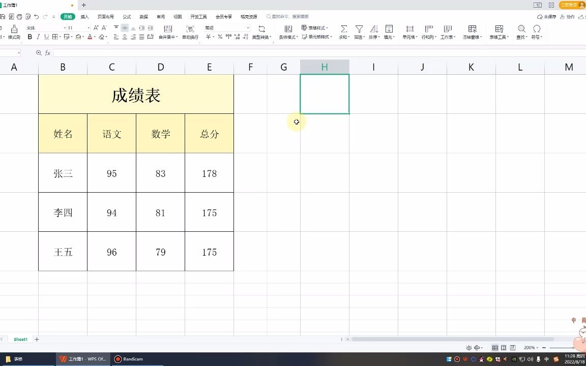 电脑表格制作初学教程,WPS表格制作教程,Word办公软件