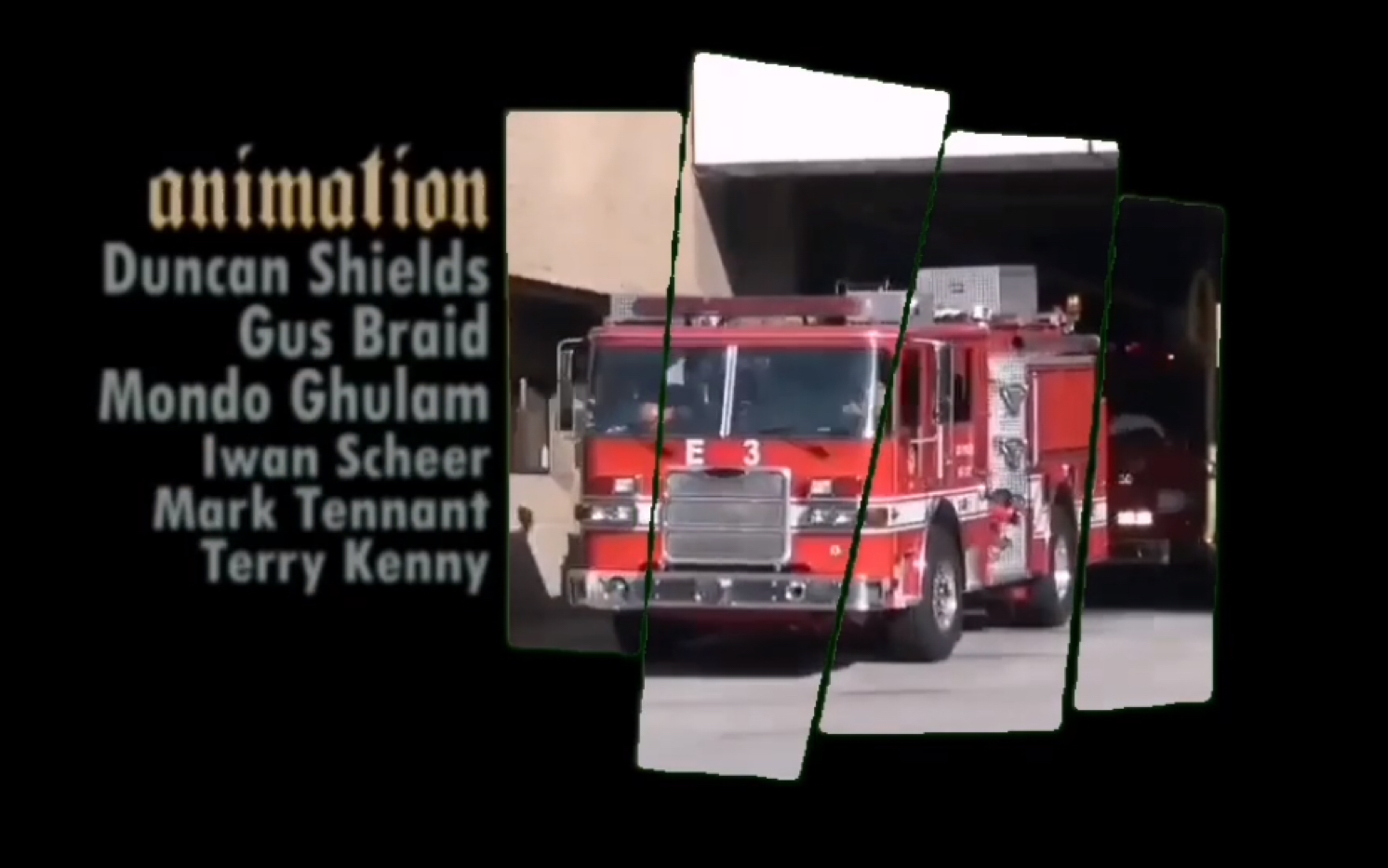 洛杉矶消防局宣传片(大雾)