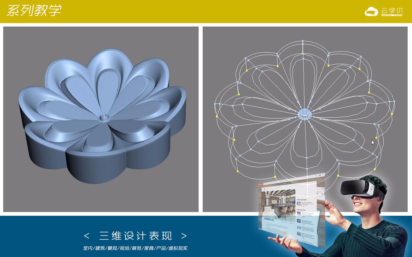 3Dmax欧式雕花建模,空间结构分析小白到大神系列教学(第一节)