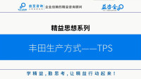 【精益管理微课】TPS管理——JIT、JIDOKA内容学习