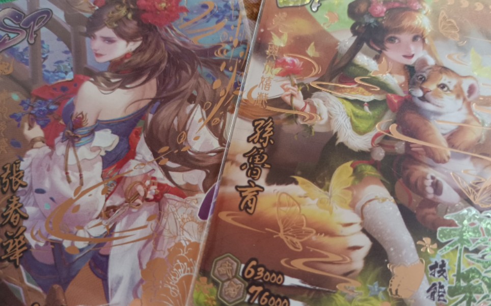 三国杀集换卡二元包小全套展示_三国杀