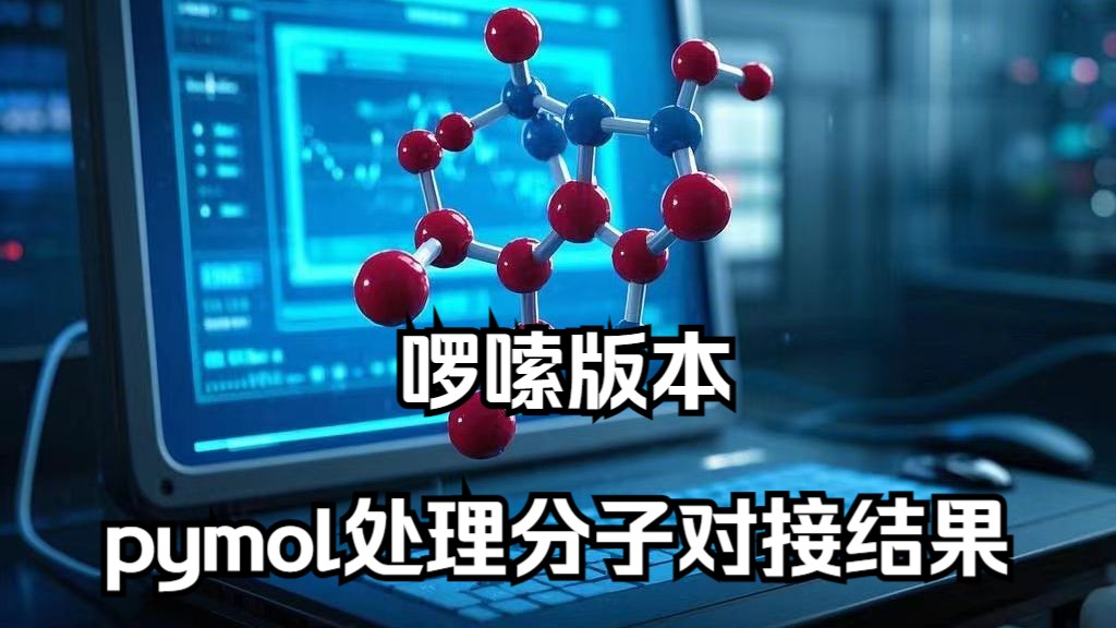 啰嗦版本-pymol处理分子对接结果