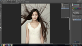 Photoshop教程第8期——人物发丝的抠图学习(通道抠图)