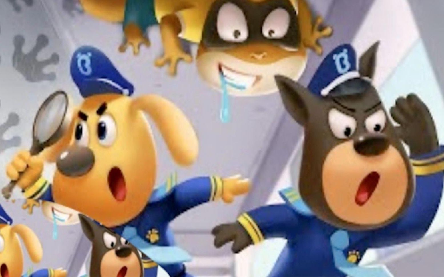 儿童益智动画,拉布拉多警长安全时间,祸从天降,是谁在捣乱