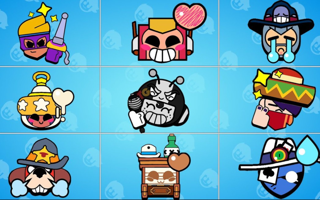 论荒野乱斗玩家自制表情包有多好看?